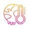 Global Warming Vector Gradient Icon Style Illustration. EPS 10 File ...