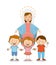 God and family design stock illustration. Illustration of spirituality ...