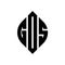 GOS Circle Letter Logo Design with Circle and Ellipse Shape. GOS ...