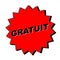 Gratuit Sign stock illustration. Illustration of card - 5794113