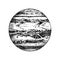 Hand drawn planet Jupiter stock vector. Illustration of milky - 127247807