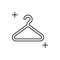 Hanger Icon. Simple Line, Outline Vector Elements of Housework for Ui ...