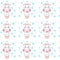 Hello Kitty Seamless Pattern Design Stock Illustration - Illustration ...