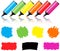 Highlighter Pen with Scribbles Stock Vector - Illustration of highlight ...