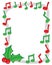 Holiday Music Border stock vector. Illustration of paper - 22257165