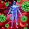 Human virus stock illustration. Illustration of biology - 21440319
