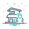 Mix Icon for Tenant, Occupant and Rental Stock Vector - Illustration of ...