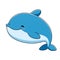 Adorable Chibi Whale Illustration Stock Illustration - Illustration of ...