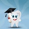 Illustration of Graduated Tooth Stock Illustration - Illustration of ...