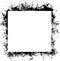 Ink splat border square stock vector. Illustration of creative - 4249288