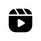 Instagram reels icon stock vector. Illustration of modern - 285851880