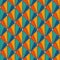 Interlocking Triangles Tessellation. Contemporary Print with Repeated ...