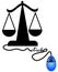 Internet justice stock vector. Illustration of electronic - 6411323