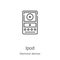 Ipod Icon Vector from Electronic Devices Collection. Thin Line Ipod ...