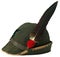 Italian alpine hat stock photo. Image of army, black - 21385706