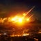 Judgment Day, End of World, Asteroid Impact Stock Photo - Image of evil ...