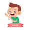 Kid Pointing Fingers Stock Illustrations – 285 Kid Pointing Fingers ...