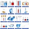 Laboratory tools stock vector. Illustration of chemistry - 17884312