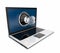 Laptop 3D with Lock and Key. Computer Security Stock Illustration ...