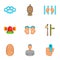 Lawlessness Icons Set, Cartoon Style Stock Vector - Illustration of ...