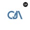 Letter CJA Monogram Logo Design Stock Illustration - Illustration of ...