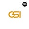 Letter GSI Monogram Logo Design Stock Illustration - Illustration of ...