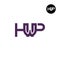 Letter HWP Monogram Logo Design Stock Illustration - Illustration of ...