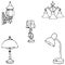 Lighting. Sketch by Hand. Pencil Drawing by Hand. Vector Image Stock ...
