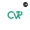Letter CVP Monogram Logo Design Stock Illustration - Illustration of ...