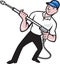 Pressure Washing Cartoon Stock Illustrations – 289 Pressure Washing ...