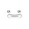 Mockery Face Icon. Element of Anime Face Icon for Mobile Concept and ...
