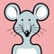 Mouse avatar stock vector. Illustration of avatar, elegance - 25770401