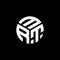MRT Letter Logo Design on Black Background. MRT Creative Initials ...