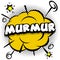 Murmur Comic Bright Template with Speech Bubbles on Colorful Frames ...