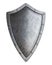 Narrow Medieval Metal Shield Isolated Stock Photo - Image of metal ...
