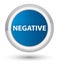 Negative Prime Blue Round Button Stock Illustration - Illustration of ...
