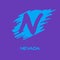 Nevada logo vector stock vector. Illustration of logo - 257460919