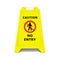 No Entry Standing Caution Sign Board Realistic Vector Illustration ...