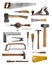 Old carpenter hand tools stock image. Image of spatula - 43394833