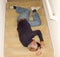 Old Man Fallen Downstairs Unconscious Stock Image - Image of injury ...