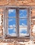 Old Window and Blue Sky stock photo. Image of archeology - 23551090