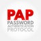 PAP Password Authentication Protocol - Password-based Authentication ...