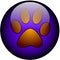 Paw web button stock illustration. Illustration of design - 3404911