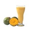 Peruvian Lucuma Milkshake stock photo. Image of beverage - 19494634