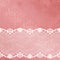 Pink and White Background with Lace Stock Vector - Illustration of card ...