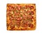 Pizza square stock image. Image of crust, traditional - 16109553