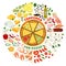 Pizza Toppings Stock Illustrations – 30,370 Pizza Toppings Stock ...