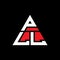 PLL Triangle Letter Logo Design with Triangle Shape. PLL Triangle Logo ...