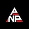 PNP Triangle Letter Logo Design with Triangle Shape. PNP Triangle Logo ...