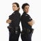 Policewomen back to back. stock photo. Image of officer - 3421346